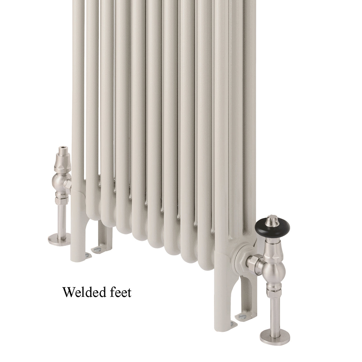 Column Radiator Welded Feet. White | A1 Radiators